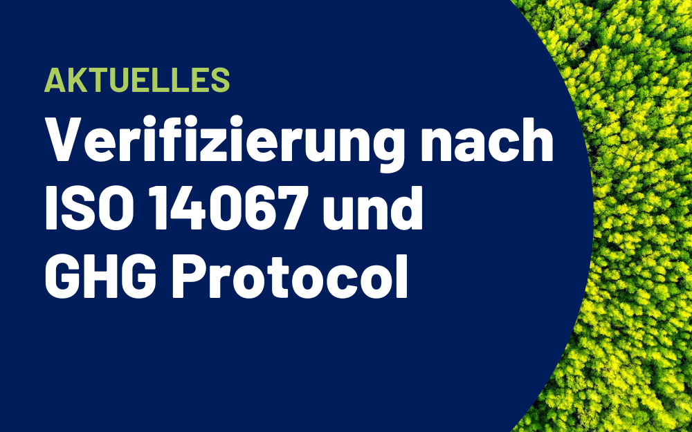 Verifizierung nach ISO 14067 und GHG Protocol - TelusioTelusio