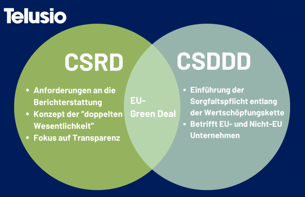 Vergleich: CSDDD und CSRD